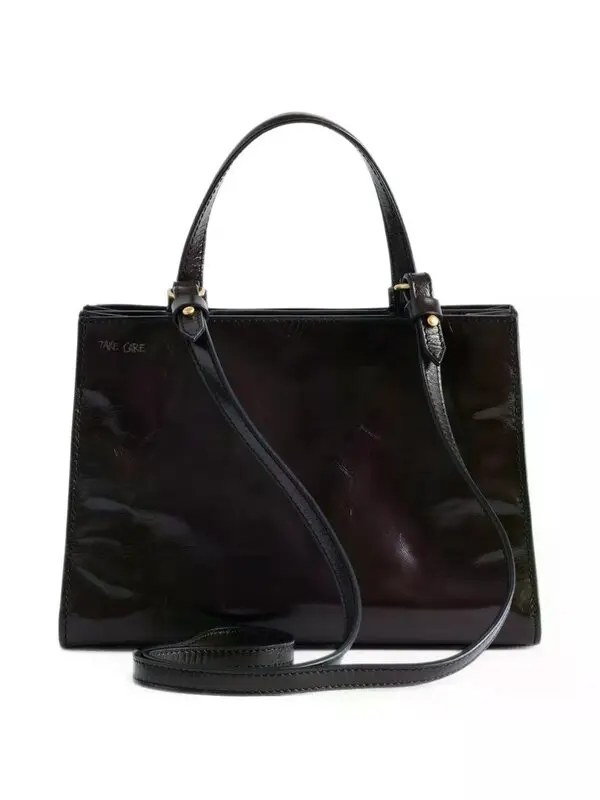 Zadig&Voltaire Jack Nano Patent Leather Tote Bag