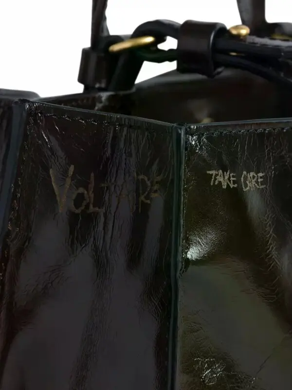 Zadig&Voltaire Jack Nano Patent Leather Tote Bag