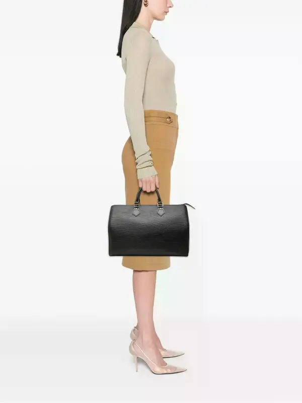 LOUIS VUITTON 1998 Epi Speedy 35 Boston Bag