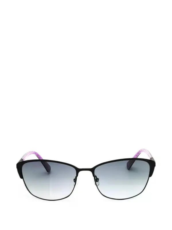 LIZ CLAIBORNE Cat-eye Frame Sunglasses - Black