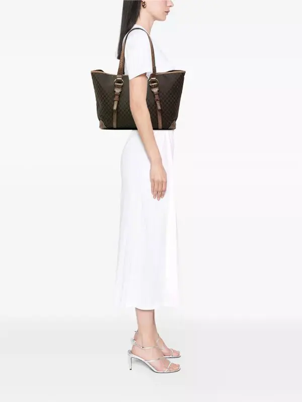 Celine 2009 Macadam Canvas Tote Bag