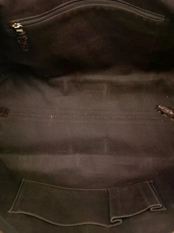 Celine 2009 Macadam Canvas Tote Bag
