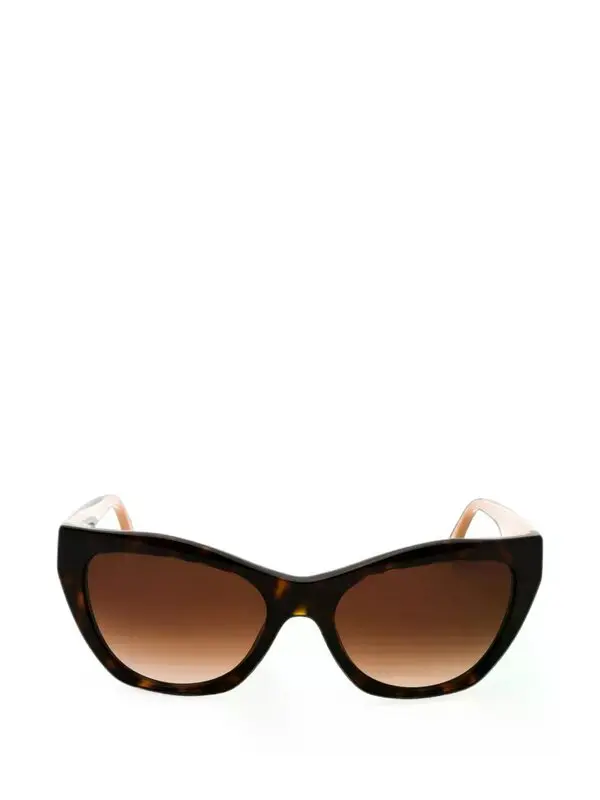 Emporio Armani Tortoiseshell-effect Cat-eye Sunglasses