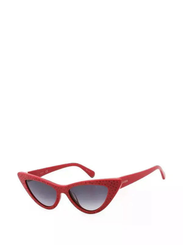 Guess Crystal-embellished Cat-eye Sunglasses