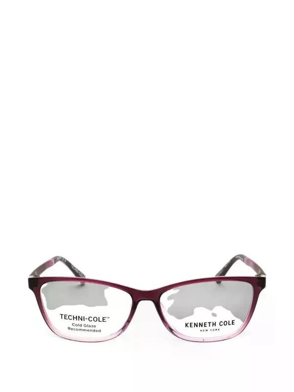 KENNETH COLE Rectangle Frame Eyeglasses - Purple