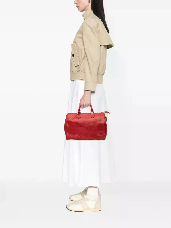 LOUIS VUITTON 1992 Epi Speedy 35 Boston Bag