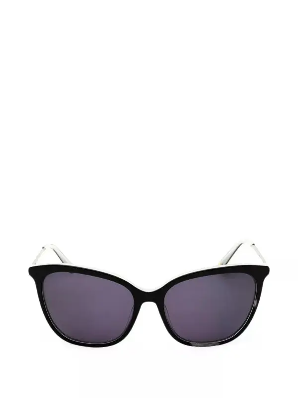 Anne Klein Oversized Square-frame Sunglasses - Black