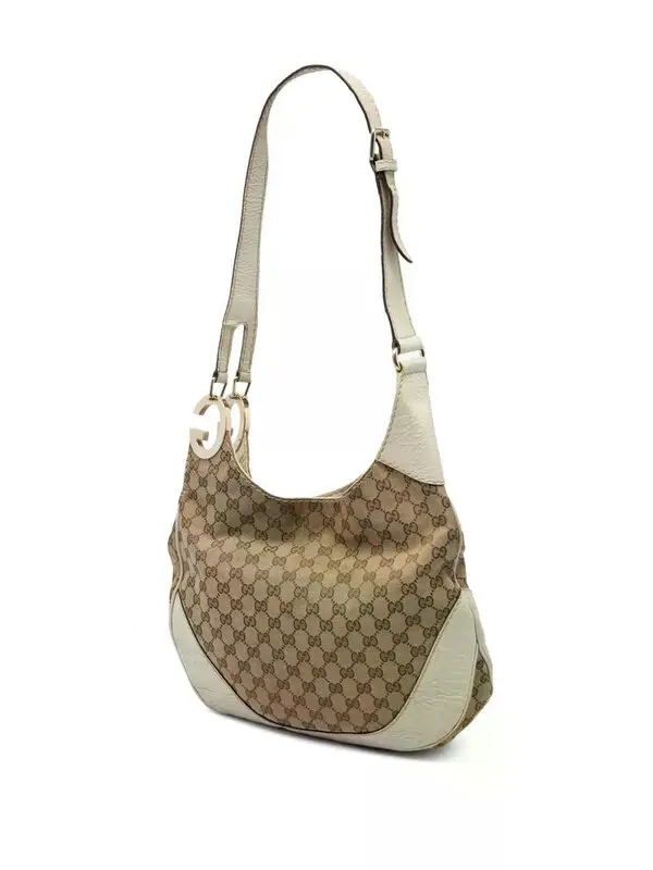 Gucci Gg Canvas Charlotte Shoulder Bag - Neutrals