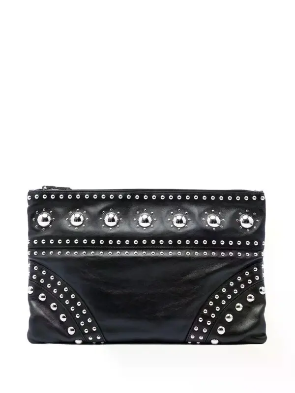 Prada 2015-2026 Studded Calfskin Clutch Bag