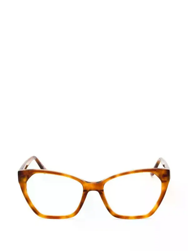 Guess Cat Eye Eyeglasses - Brown