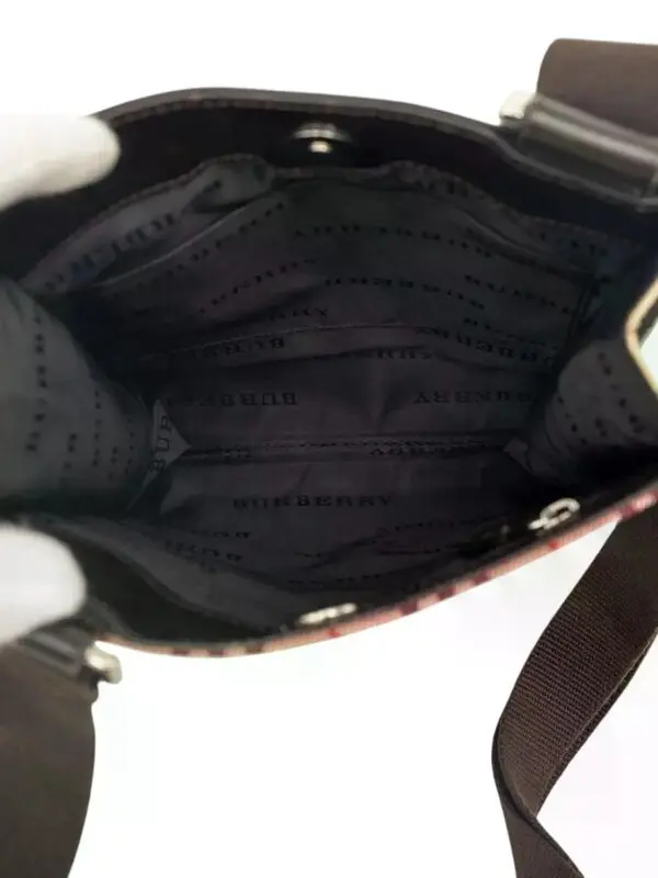 Burberry 2000-2017 House Check Canvas Crossbody Bag