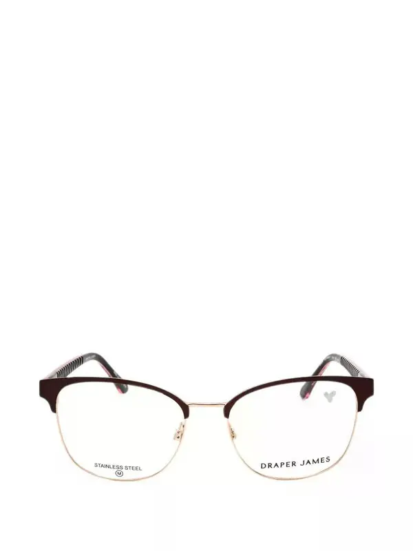 DRAPER JAMES Browline-frame Glasses