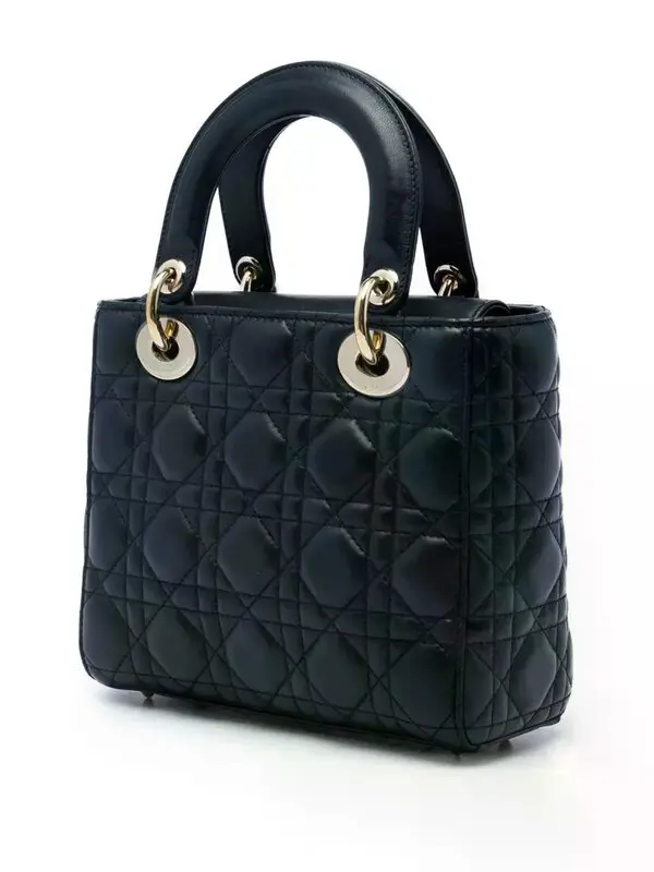 Dior Lambskin Cannage Myabcdior Lady Satchel