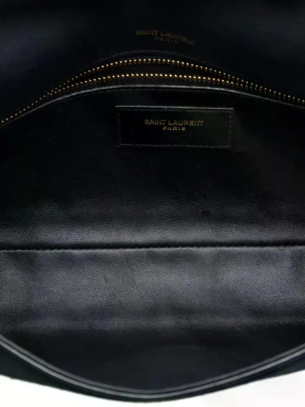 Saint Laurent 2020 Suede Monogram Kate 99 Tassel Bag Satchel