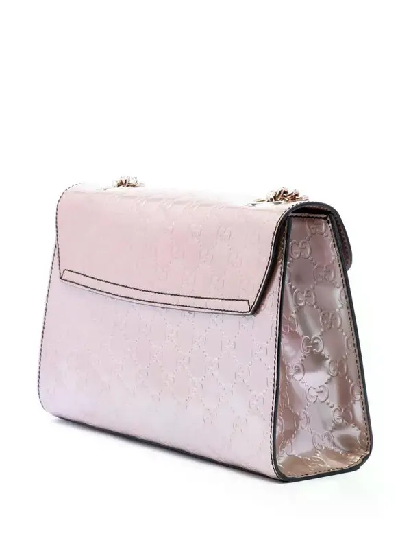 Gucci 2016-2026 Medium Guccissima Patent Emily Shoulder Bag