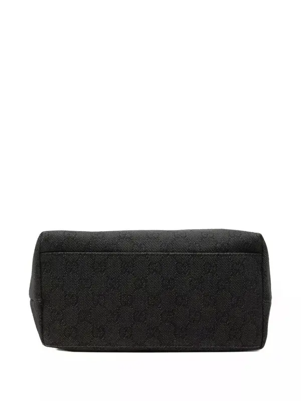 Gucci 2000-2015 Gg Denim Shoulder Bag