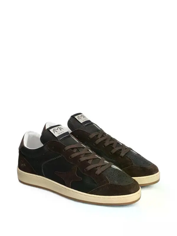 AMA-BRAND Star-patch Sneakers