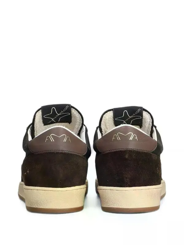 AMA-BRAND Star-patch Sneakers