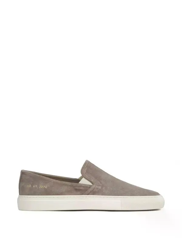 COMMON PROJECTS Suede Slip-on Sneakers