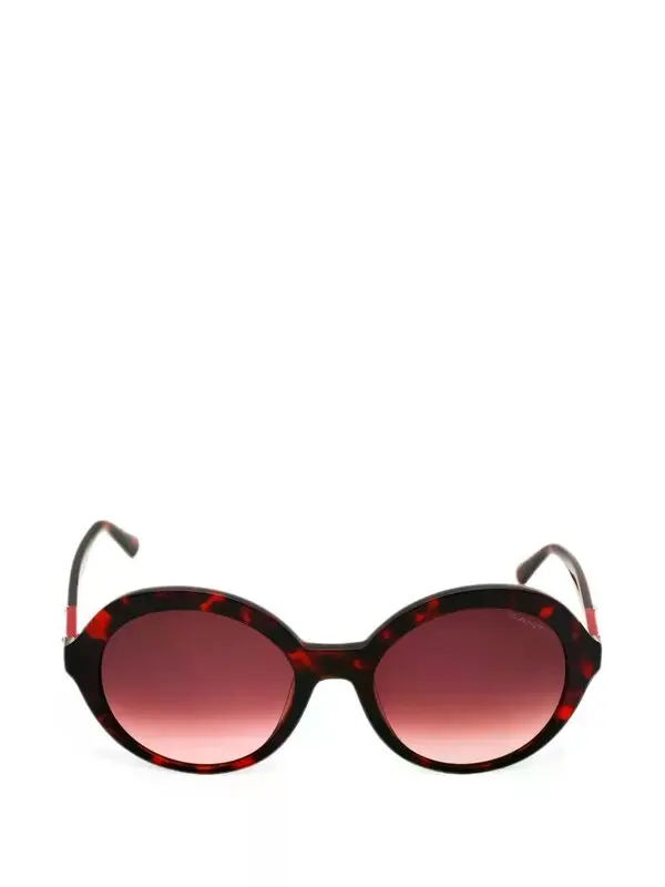 Gant Round Frame Tortoiseshell Effect Sunglasses