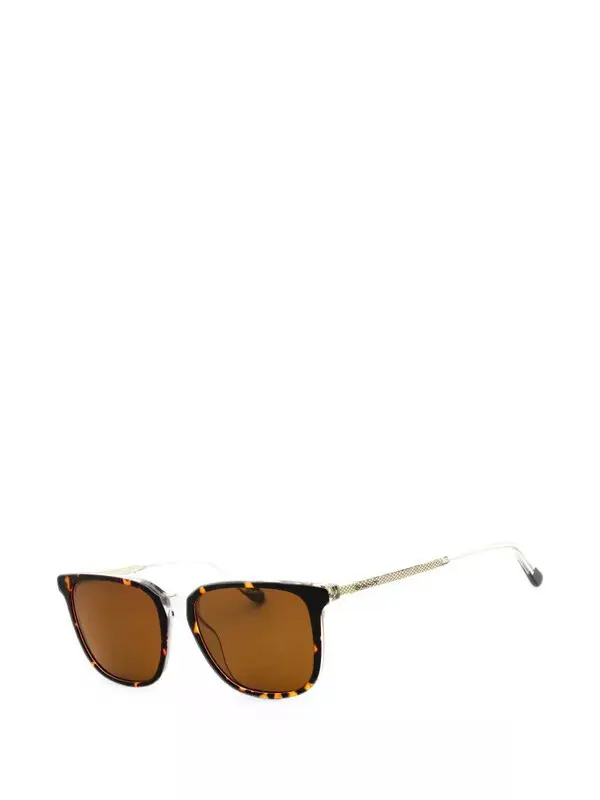 Gant Tortoiseshell-effect Rectangle-frame Sunglasses