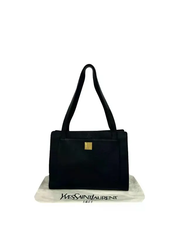 Saint Laurent 1980-1990 Leather Tote Bag