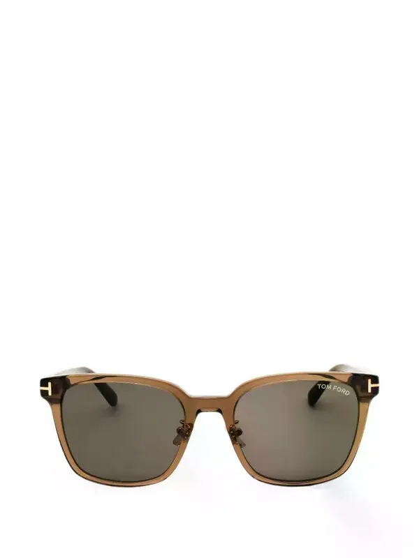 TOM FORD Rectangle-frame Sunglasses - Brown