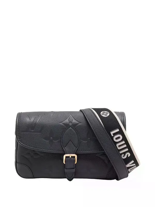 LOUIS VUITTON 2021-2026 Monogram Empreinte Diane Satchel - Black