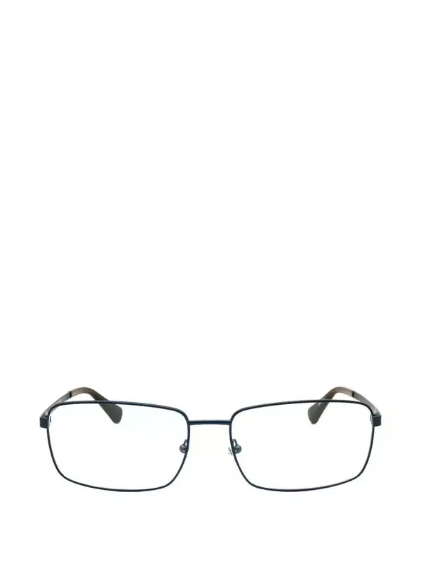 Timberland Rectangular Metal Frame Eyeglasses - Blue