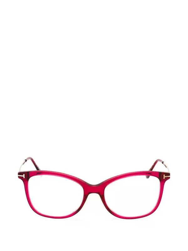 TOM FORD Cat Eye Eyeglasses - Red