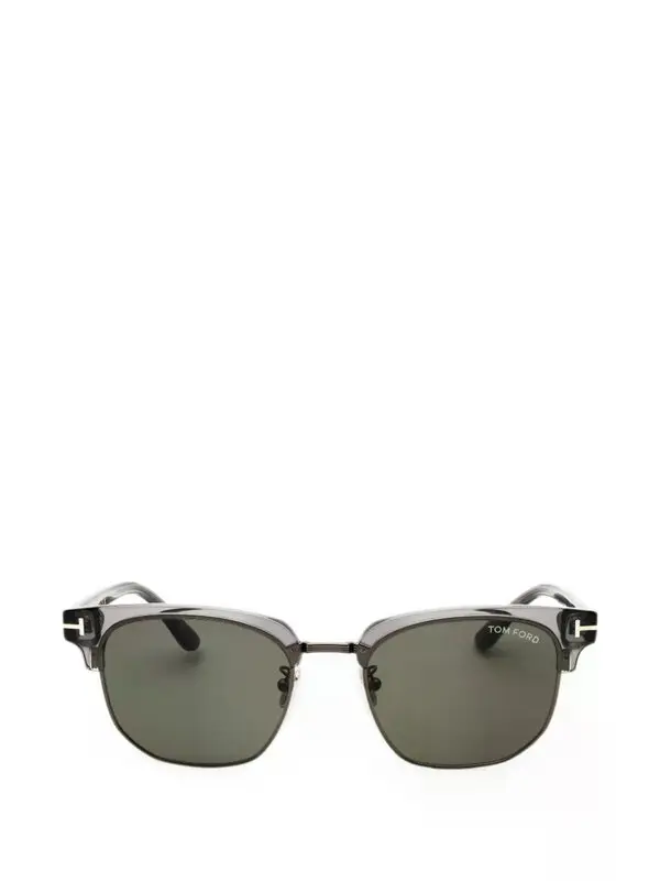 TOM FORD Browline-frame Sunglasses - Grey