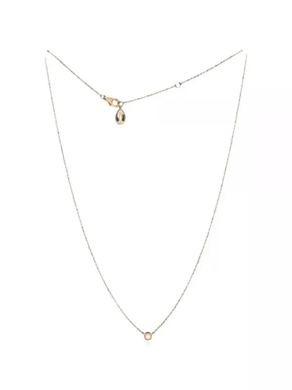 Cartier D'amour Pendant 18k Rose Gold With Diamond Xs Necklace - Pink