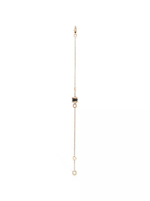 BVLGARI B.zero1 Soft 18k Rose Gold With Ceramic Bracelet - Pink