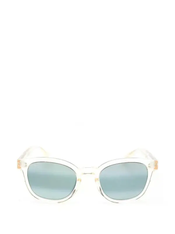 Maui Jim Cheetah 5 Round-frame Sunglasses - Neutrals