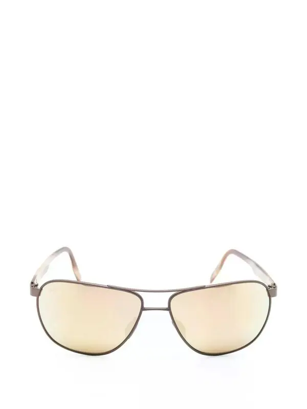 Maui Jim Castles Pilot Sunglasses - Brown