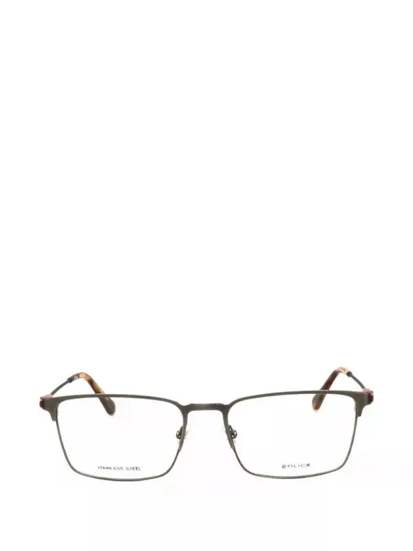 POLICE Rectangle-frame Glasses