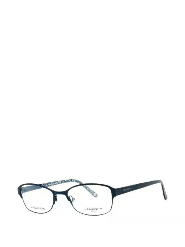 LIZ CLAIBORNE Oval-frame Glasses - Blue