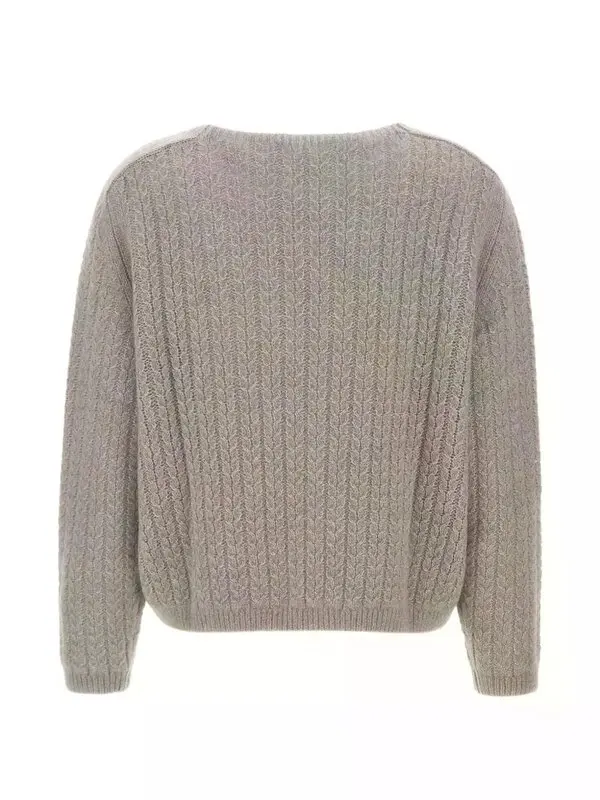 Hemisphere Cable-knit Sweater