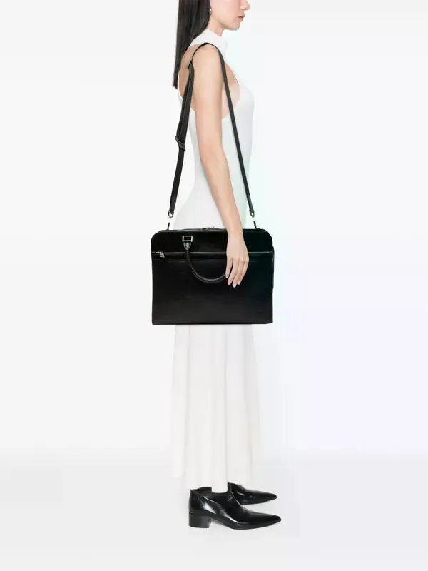 LOUIS VUITTON 2013 Epi Bassano Gm Business Bag - Black