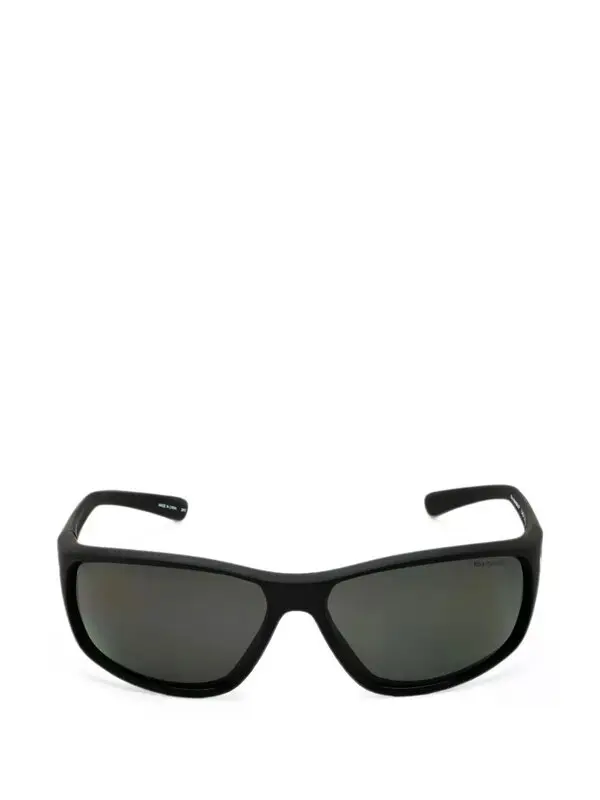 Nike Adrenaline Rectangle-frame Sunglasses - Black