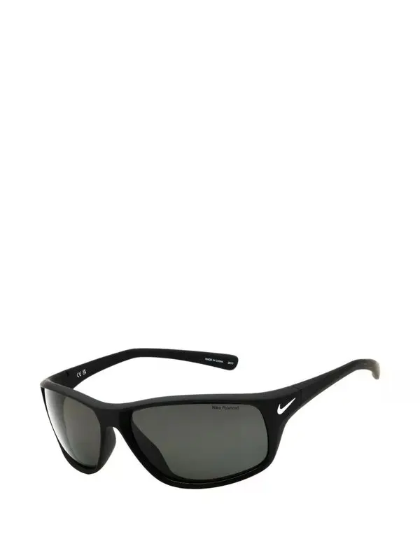 Nike Rectangle-frame Sports Sunglasses - Black