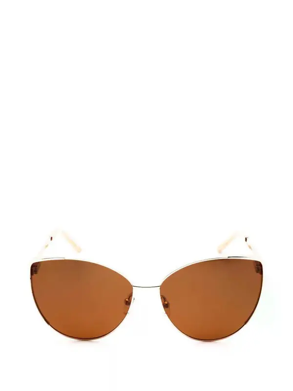 Escada Rose Tone Cat Eye Frame Sunglasses
