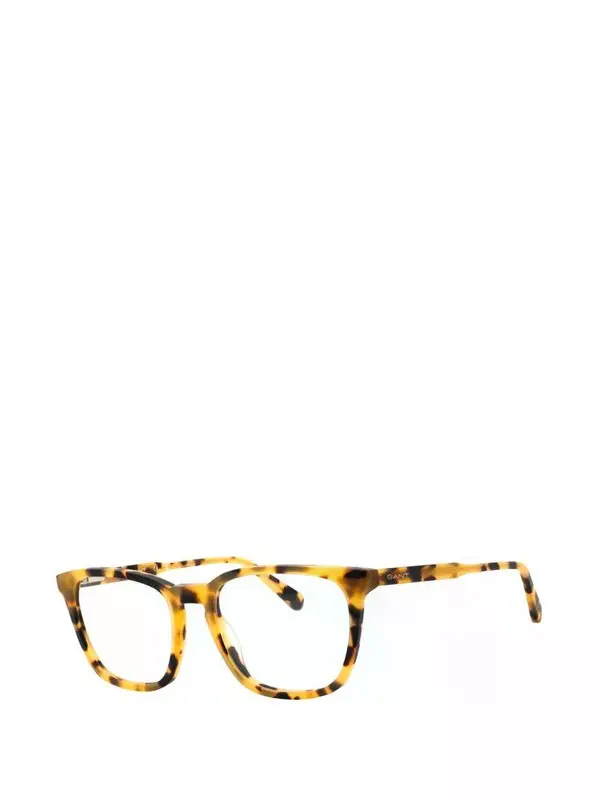 Gant Tortoiseshell-effect Rectangle-frame Glasses