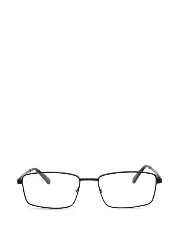 LIZ CLAIBORNE Rectangle Eyeglasses - Black