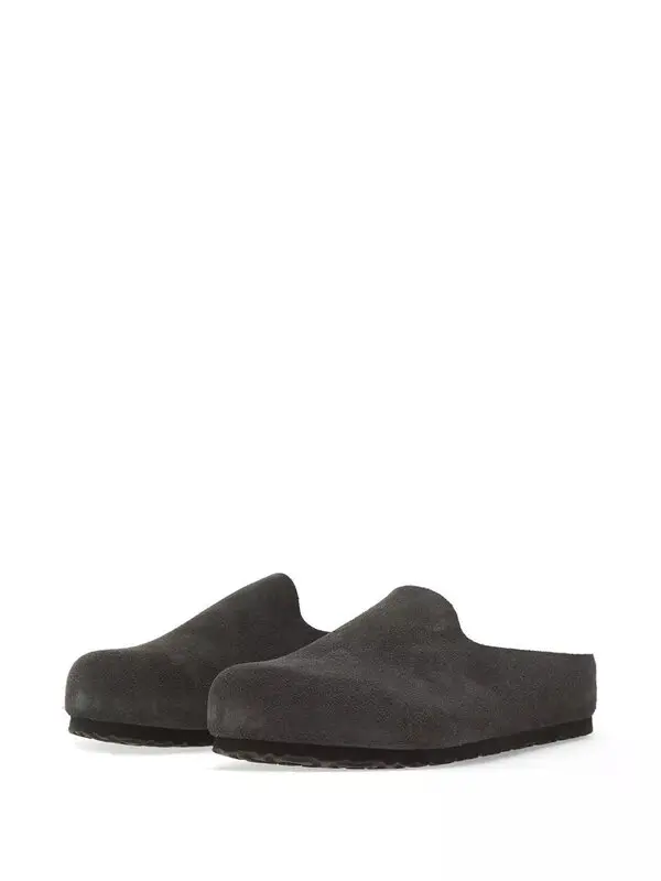 BIRKENSTOCK Amsterdam Wrapped Suede Slip-on Mules
