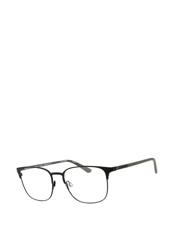Cole Haan Zerøgrand Rectangle Frame Eyeglasses - Black