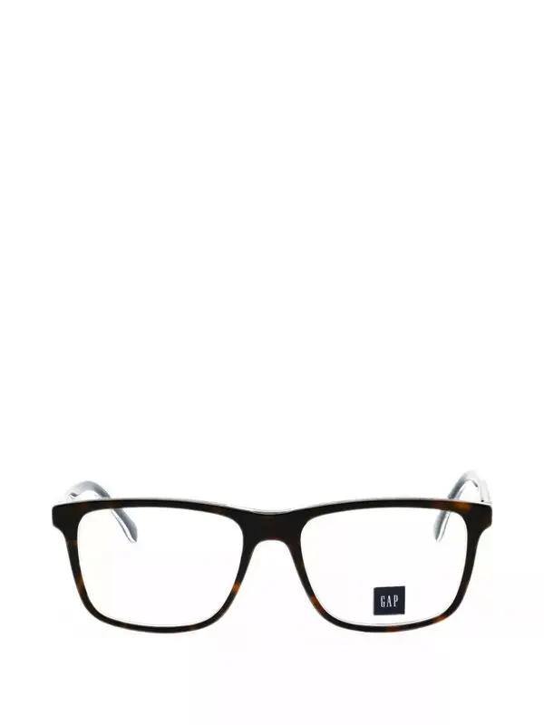 Gap Tortoiseshell-effect Rectangle Frame Eyeglasses
