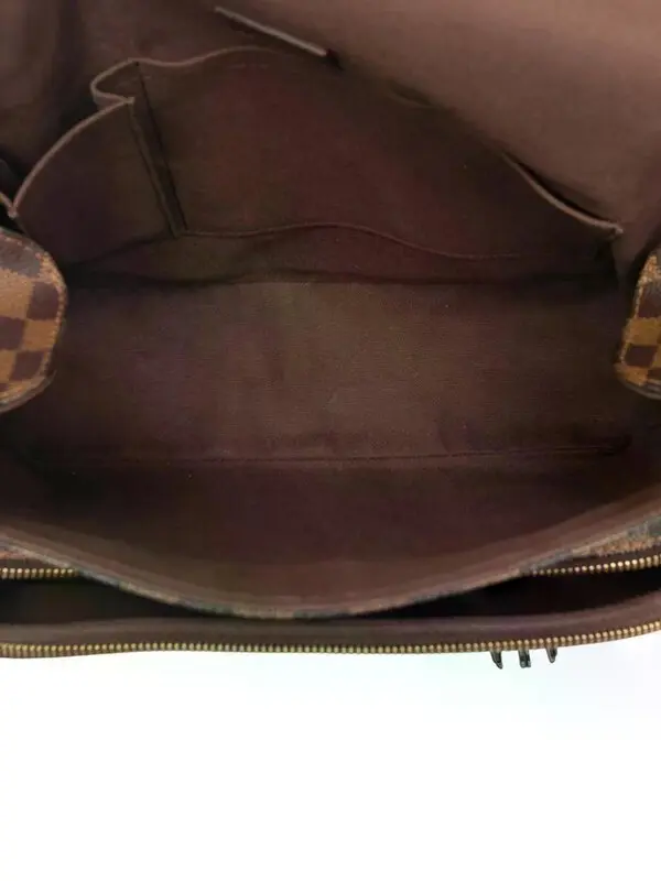 LOUIS VUITTON Damier Ebene Melville Crossbody Bag - Brown