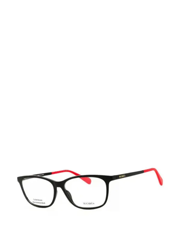 MAX&CO. Rectangle-frame Glasses