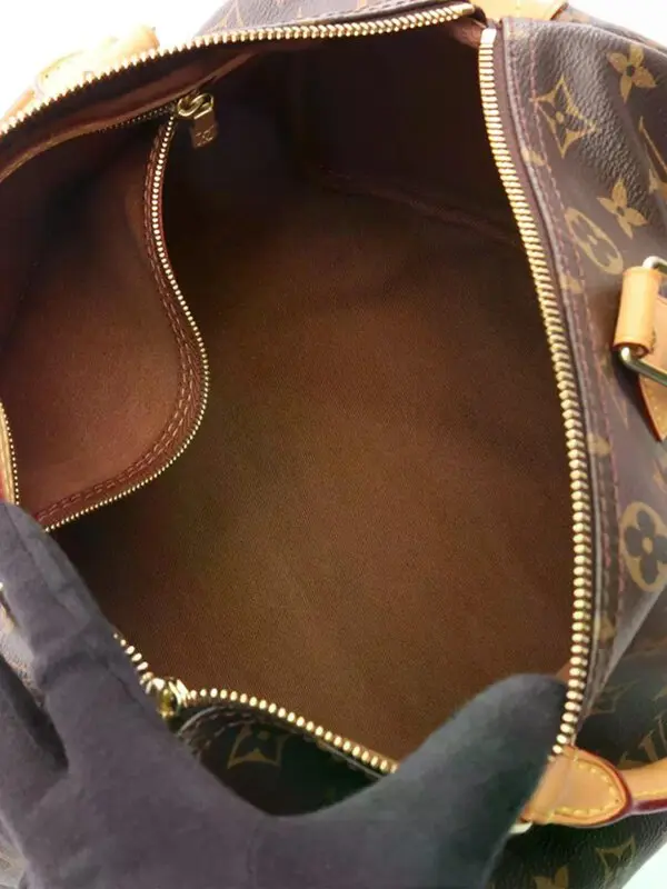 LOUIS VUITTON 2017 Monogram Speedy 30 Boston Bag